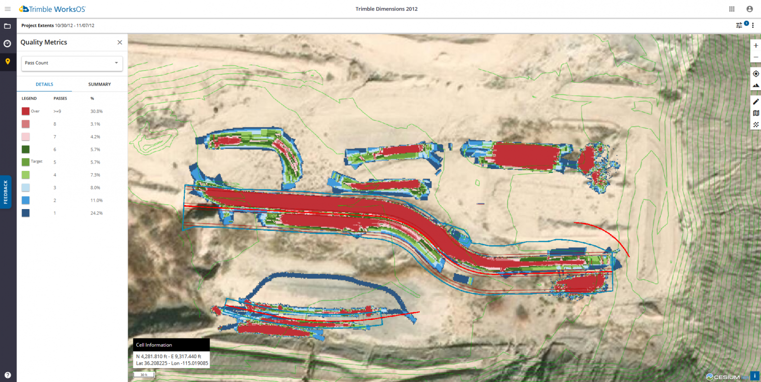 Trimble WorksOS : la plateforme de suivi - SITECH France